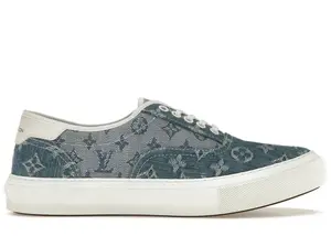 LOUIS VUITTON Trocadero Monogram Denim Sneakers