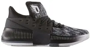 Adidas Dame 3 Static Sneakers - Running White/core Black/onix