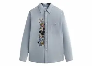 Kith X Disney Mickey & Friends Chambray Apollo Shirt