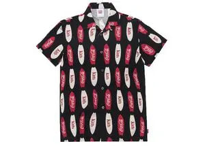 Kith X Cocacola Surf Camp Button Up
