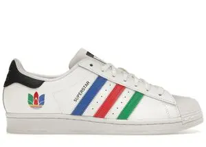 Adidas Superstar Colorful Trefoil - Footwear White/core Black/red