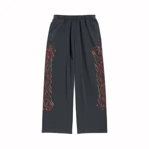 Balenciaga Offshore Baggy Sweatpants - Black Faded