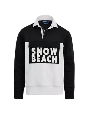 Polo Ralph Lauren Snow Beach Rugby - Black | Editorialist