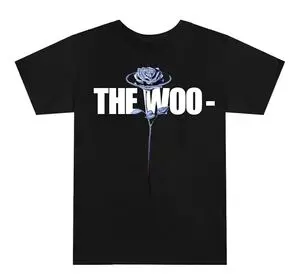 POP SMOKE X Vlone The Woo T-shirt - Black