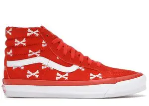 VANS Sk8-hi Wtaps Sneakers - Bones/orange/white