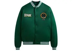 Kith X Marvel X-men Rogue Satin Bomber Jacket - Conifer Ph