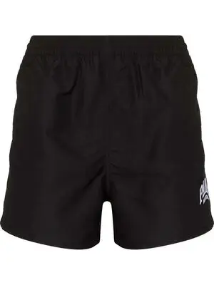 Balenciaga Paris Cities Swim Short - Black