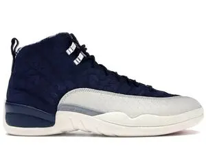 JORDAN Retro International Flight Sneakers - College Navy Blue/university Red/sail