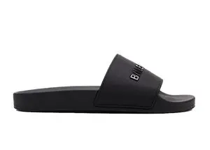 Balenciaga Pool Slides - Black
