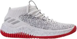 Adidas Dame 4 Rose City Sneakers - Footwear White/grey Two/scarelet Red