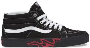 VANS Sk8-mid Flame Cut Outin Sneakers - Black