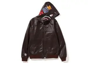 Bape Leather Outerwear For Men
