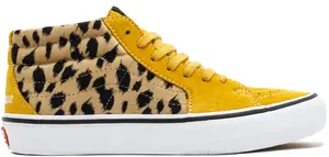 VANS Sk8mid Supreme Velvet Leopard Sneakers