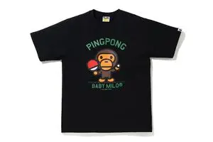 A BATHING APE Milo Pingpong Sports Tee Shirt