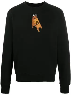 Off-White Slim Fit Pascal Skeleton Sweatshirt