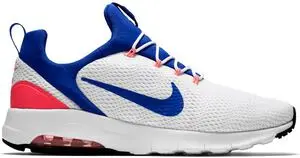 Nike Air Max Motion Racer Sneakers - White/ultramarine/solar Red