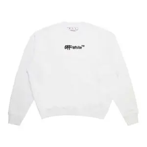 Off-White Off Spray Helv Skate Crewneck Sweatshirt