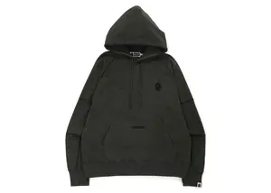 A BATHING APE Line 1st Camo Washed Relaxed Fit Pullover Hoodie - Black