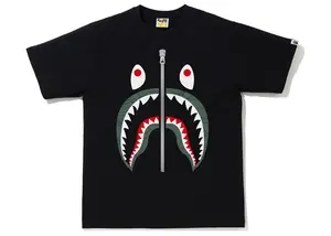 A BATHING APE Line 1st Camo Shark Tee