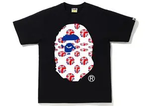 A BATHING APE London Union Jack Tee Shirt - Black