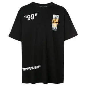 Off-White Slim Fit Summer T-shirt