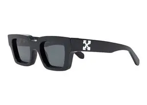 Off-White Virgil Square Frame Sunglasses - Black/black Tint