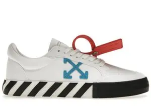 Off-White Off Vulcanized Low Top Sneakers - White