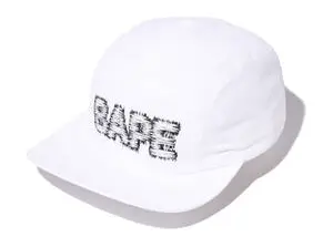 A BATHING APE Logo Jet Cap - White