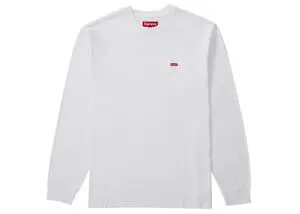 Supreme Small Box Long Sleeve Tee Shirt - White