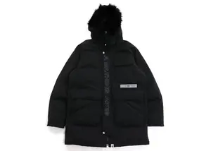 A BATHING APE Loose Fit Long Down Coat