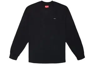 Supreme Small Box Long Sleeve Tee Shirt - Black