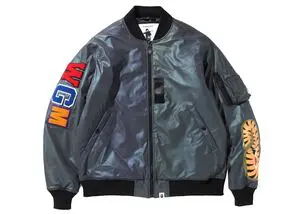 A BATHING APE Aurora Shark Ma1 Jacket