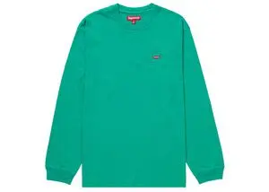 Supreme Small Box Long Sleeve Tee Shirt - Green