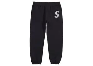 Supreme S Logo Sweatpant - Black