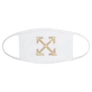 Off-White Off Tape Arrows Face Mask - White/beige