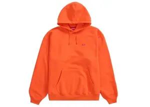 Supreme Small Box Hooded Sweatshirt - Bright Orange