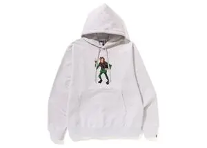 A BATHING APE Ape Graphic Relaxed Fit Pullover Hoodie
