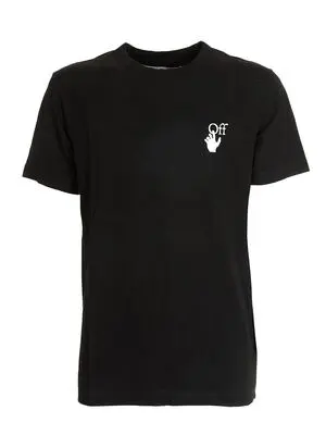 Off-White Slim Fit Cut Here Arrows T-shirt - Black