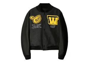 Off-White Vars Cat Leather Jacket