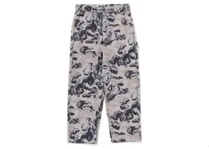 A BATHING APE Art Camo Gobelin Work Pants