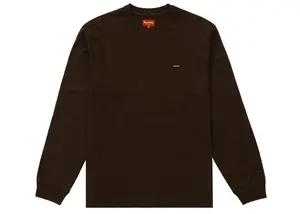 Supreme Small Box Long Sleeve Tee Shirt - Black