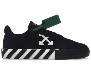 Off-White Vulc Low Canvas Sneakers - Black/white