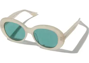 A BATHING APE Baby Milo 4 Sunglasses - White