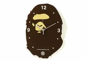 A BATHING APE Ape Head Wall Clock