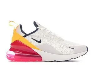 Nike Air Max 270 Sneakers - Summit White/laser Fuchsia/platinum Tint