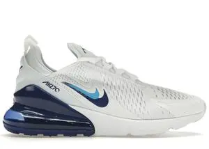 Nike Air Max 270 Sneakers - White/university Blue/deep Royal Blue