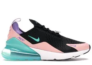 Nike Air Max 270 'Have A Day' Sneakers Black/hyper Jade/bleached Coral