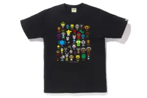 A BATHING APE A To Z Tee Shirt - Black