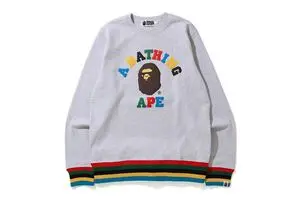 Bape Ribbed Sweatshirts Hoodies For Men