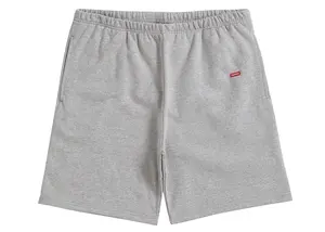 Supreme Small Box Sweatshort - Heather Grey
